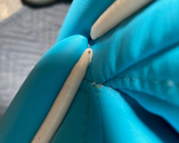 Blue And White 'V' Booth – Just Americana